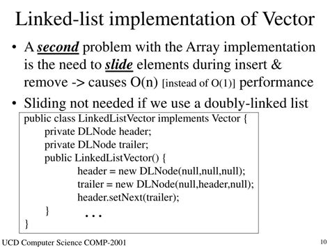 Ppt Vectors Lists And Sequence Stacks Queues Deques Access