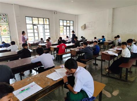 Myanmarnationalpost တောင်ကုတ်မြို့နယ်၌ အခြေခံပညာ Grade 5 နှင့် Grade 9