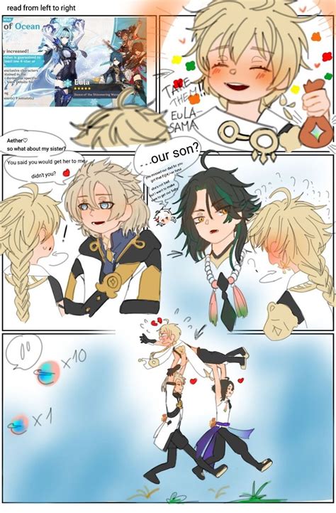 Xiao X Aether X Albedo D Th Ng Ang Y U H I H C