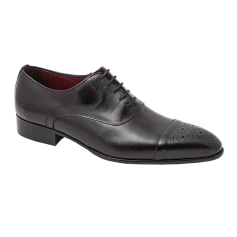 Zapato Hombre De Vestir Para Invitado Boda De Vestir Todo Piel 160 P Negro