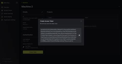 Token Auth Infisical