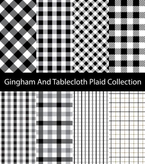 1 500 Black And White Gingham Stock Illustrations Royalty Free Vector