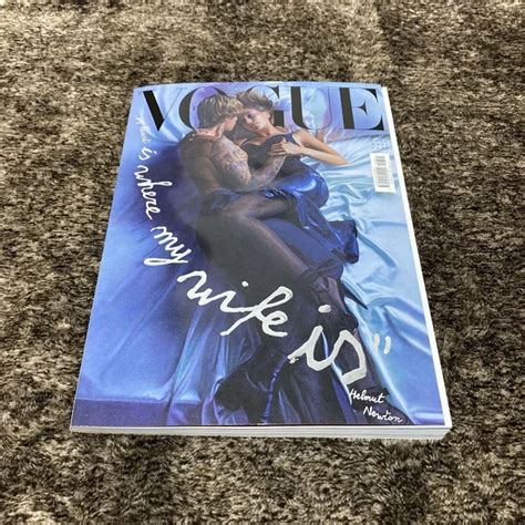 Vogue Italia Justin Bieber Hailey Bieber Magazine Cover £100 60