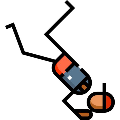 Breakdance Detailed Straight Lineal Color Icon