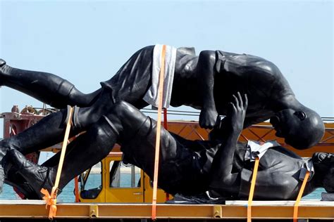 Zidane Headbutt Statue Given The Boot By Qatar South China Morning Post