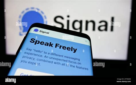 In This Photo Illustration A Smartphone With The Website Of Open