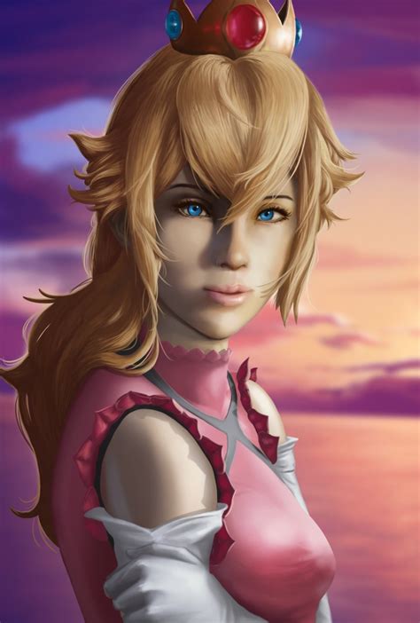 Artstation Princess Peach Artstation Princess Peach