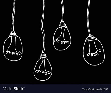 Concept Idea Inspired Bulb Royalty Free Vector Image