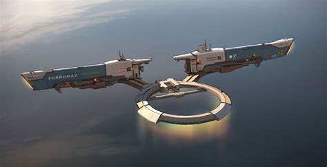 Orbital Scanner By Mark Zhang R Imaginarystarships