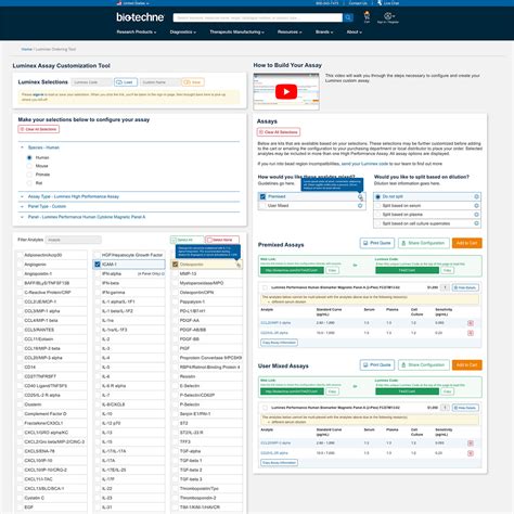 Bio Techne Luminex Tool Share Configuration John Long Design