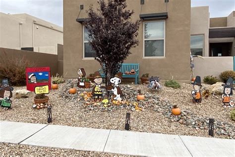 Peanuts Fan Art Thanksgiving Yard Display Etsy
