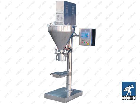 Полуавтоматический шнековый дозатор Fybz Fc для фасовки сыпучих порошковых продуктов с