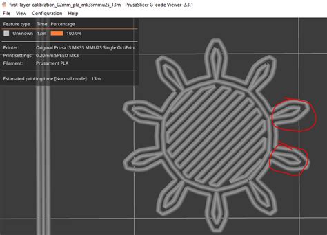 First Layer Slicer Adding Gap Fill Causing Print To Come Off Bed PrusaSlicer Prusa D Forum