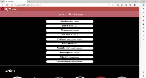 pooja reddy on linkedin html5 css javascript musicplayer