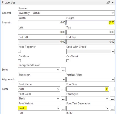 How To Create Dynamics Nav Inventory List Report With Simplanova Report