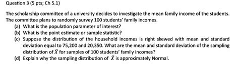 Solved Question 3 5 ﻿pts Ch 51the Scholarship Committee