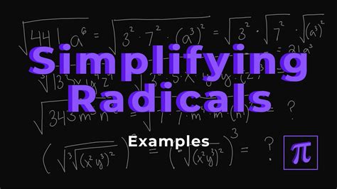 How To SIMPLIFY Radicals A Lot Of Practice Examples Here YouTube