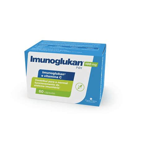 Imunoglukan P4h 100mg 60 Cápsulas Farmácia Camelo