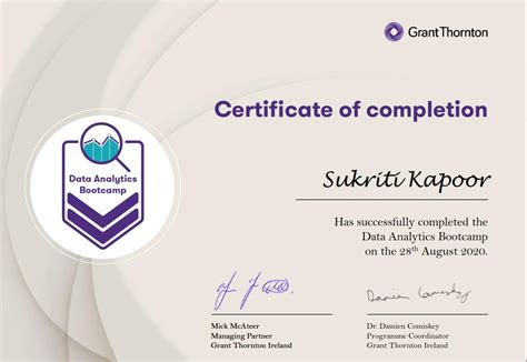 Sukriti Kapoor On Linkedin Happy To Announce That I Completed The Data