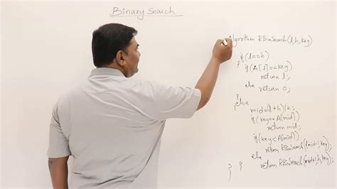 262 Binary Search Recursive Method Youtube