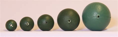 Mega Hard Polystyrene Balls 40mm Pack Of 3 Green Catmaster Tackle