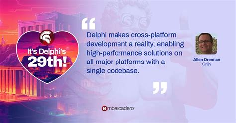 embarcadero technologies on linkedin delphi29th delphi developers