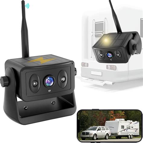Upgraded Wireless Backup Camera Magnetic Hitch 4000mah