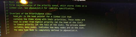 Class Provioed Prdorityueue O Prtority Queue Of