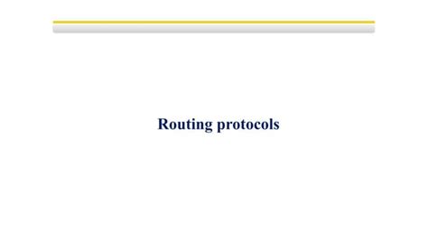 I Proactive Routing Protocols Table Driven Protocols Pptx