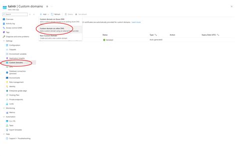 Configuring A Custom Domain For Your Azure Static Web App Dev Community