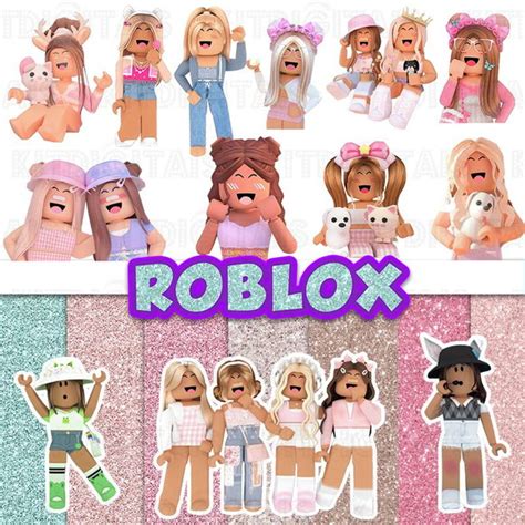 Roblox Girl Meninas Arquivo Digital Elo Produtos Especiais