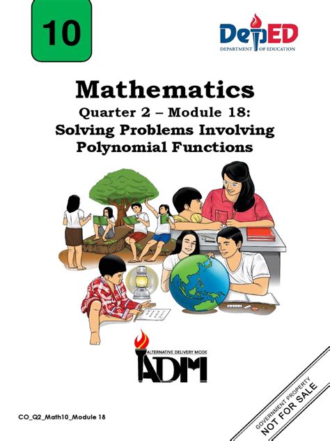 Mathematics Solving Problems Involving Polynomial Functions Pdf Function Mathematics