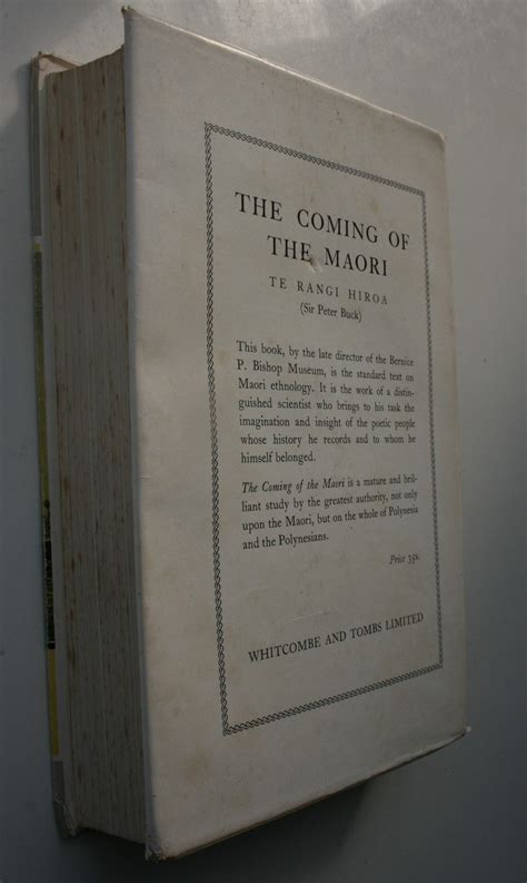 Vikings Of The Sunrise By Te Rangi Hiroa Sir Peter Buck 1954 Very