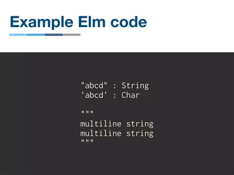 Elixir And Elm Ppt