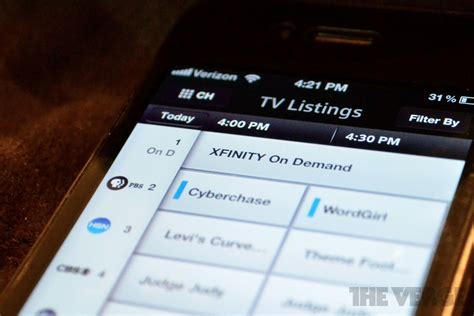Comcast Updates Xfinity TV For IOS With DVR Management Controls The Verge