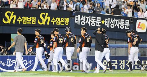 Md포토 롯데 자이언츠 아쉬운 패배