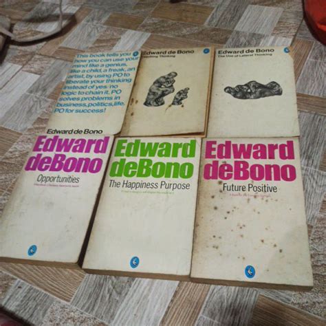 Edward De Bono Opportunities Happiness Purpose Future Positive Teaching