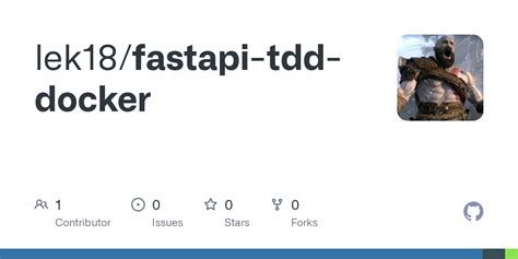Github Lek18fastapi Tdd Docker