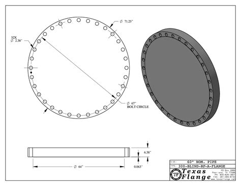 Blind Flanges Blind Pipe Flanges Texas Flange