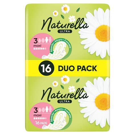 Naturella Ultra Maxi Velikost 3 Vložky S Křidélky 16 ks | BILLA e-shop