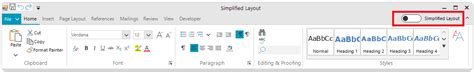 Simplified Mode Radribbonbar Telerik Ui For Winforms