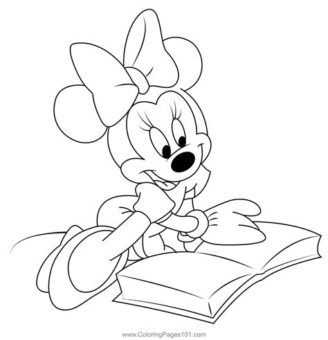 Free Printable Minnie Mouse Coloring Pages 2025
