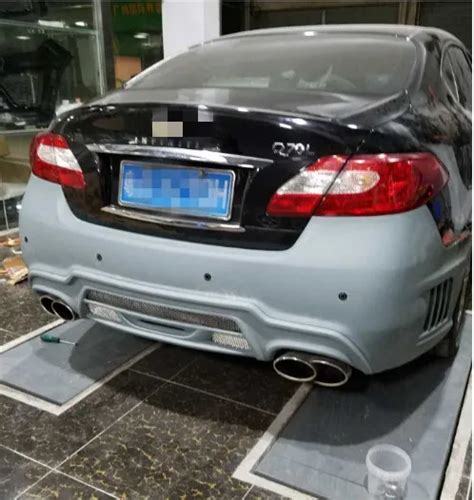 Ifnt Q70 Wd Style Body Kit Front Bumper And Muffler Tips