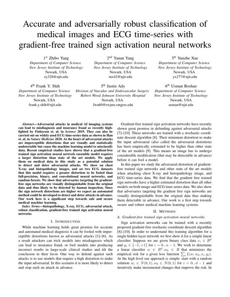 Pdf Accurate And Adversarially Robust Classification Of Medical Images And Ecg Time Series