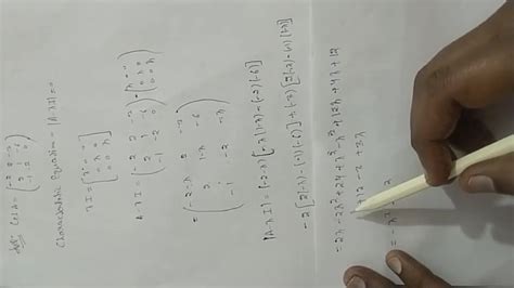 5 0⋯11p⋯1 Find The Eigenvalue Of The Matrix ⎝⎛ −22−1 21−2 −3−60