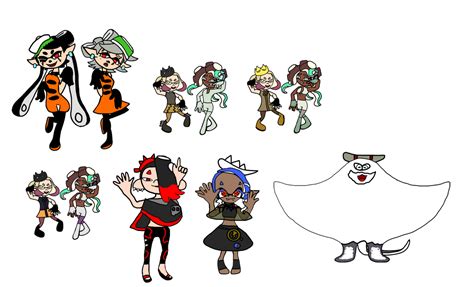 Splatoon Season Outfits By Ruensor On Deviantart