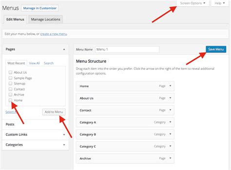 How To Create Custom Menus In Wordpress Mh Themes
