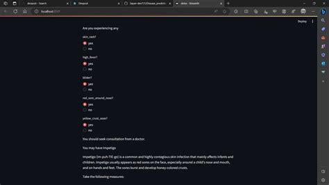 Disease Prediction By Ml Model Devpost