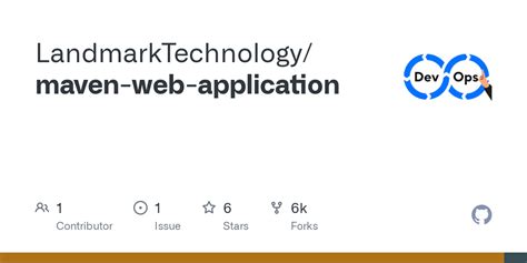 Github Landmarktechnologymaven Web Application