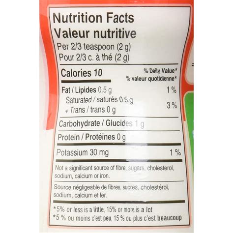 Coffee Mate Original Powder Nutrition Facts Nestle Coffee Mate Original Powdered Coffee